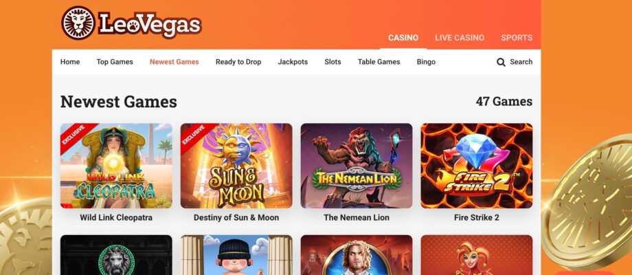 LeoVegas Casino Review 2023 Get 1000 And 200 Free Spins